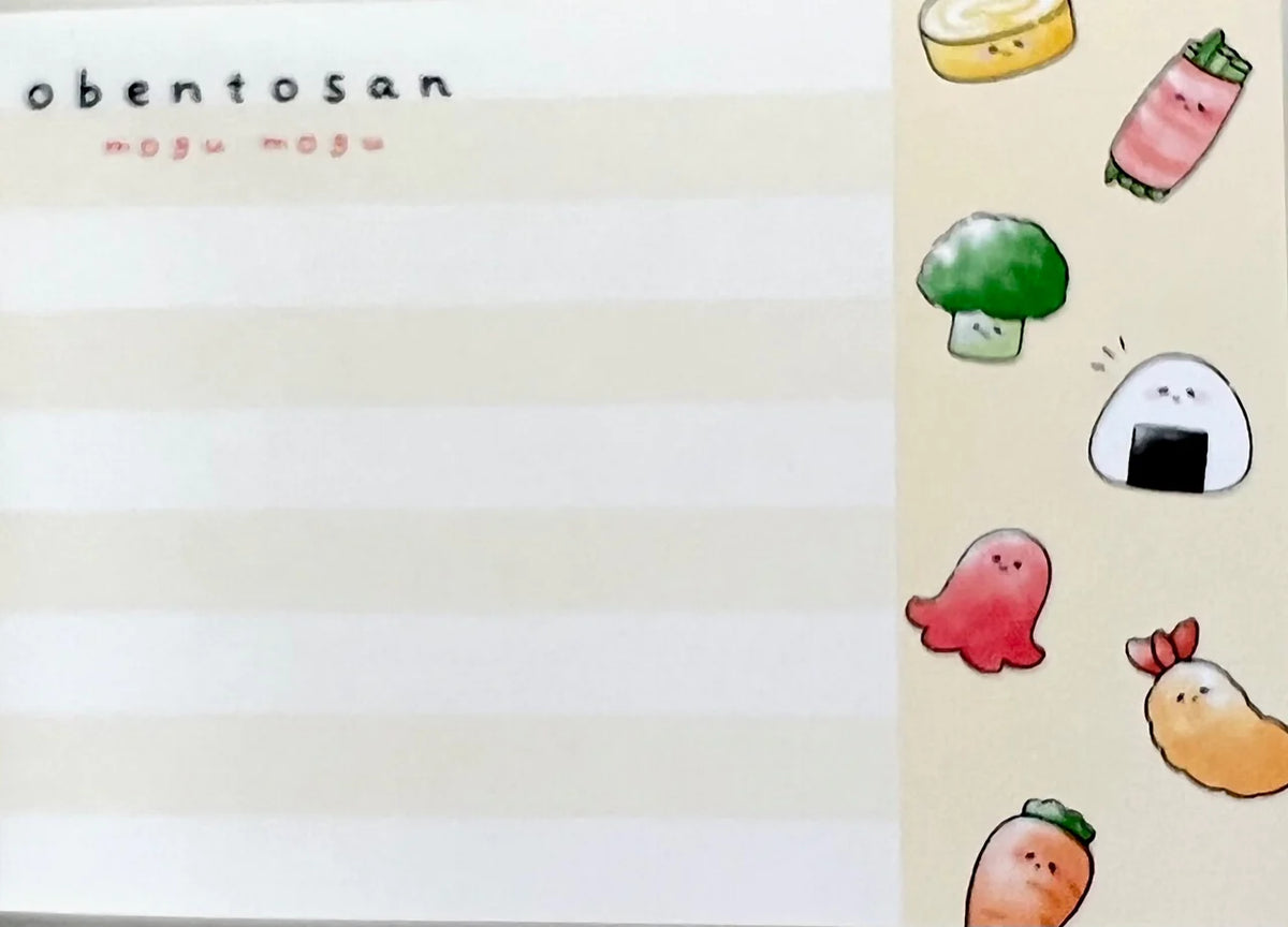 Crux Obentosan Mogu Mogu Mini Memo Pad – kawaiipaperdream