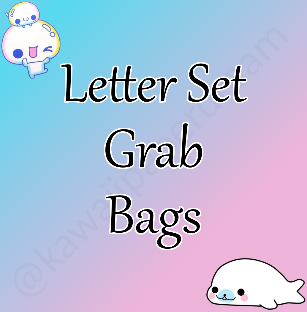 Letter Set Grab Bags – kawaiipaperdream