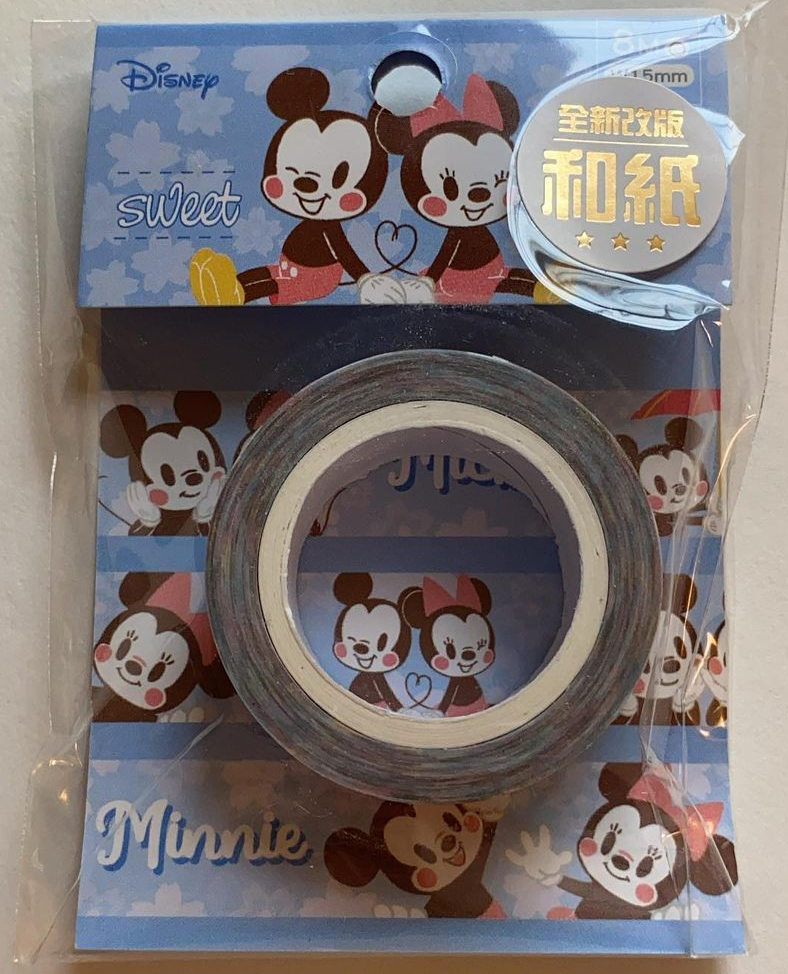 Disney Mickey & Minnie Mouse Washi Tape – kawaiipaperdream