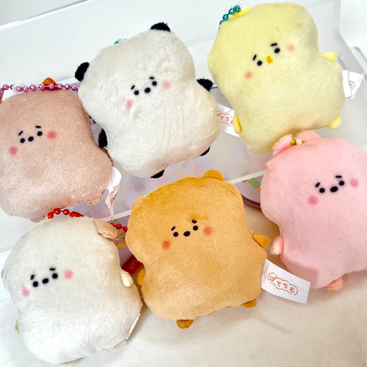 YELL Japan Tiny Animal Charm Plushies – kawaiipaperdream