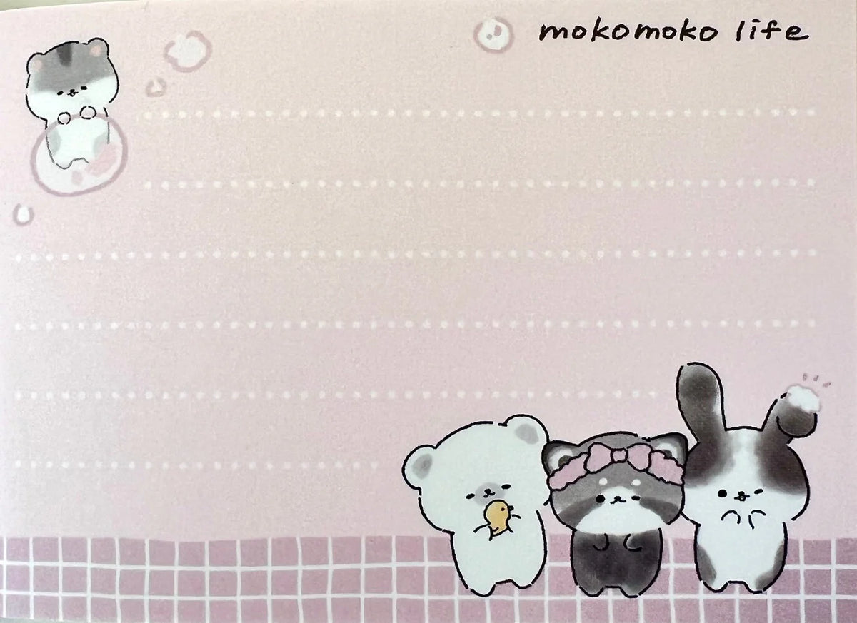 Crux Moko Moko Life Mini Memo Pad – kawaiipaperdream