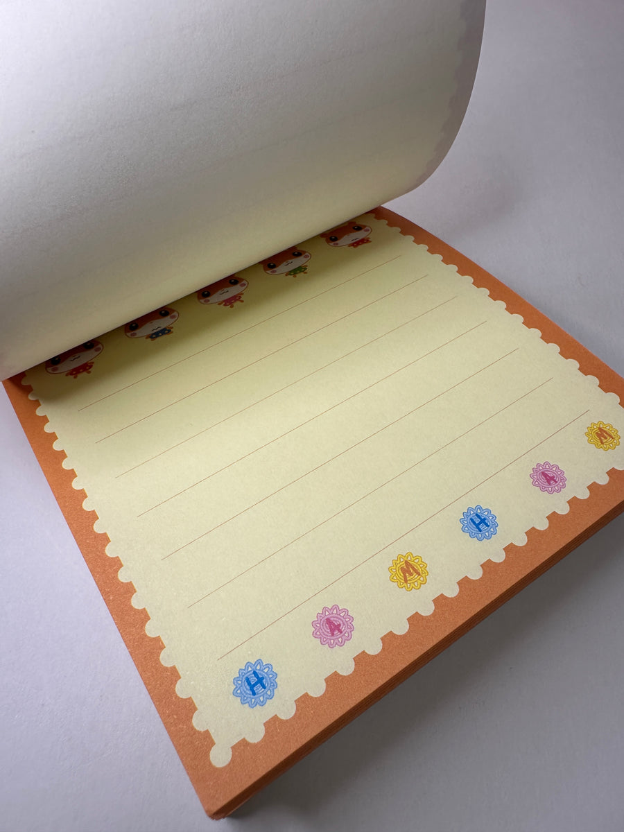 Vintage Moko Moko Friends Rare Medium Memo Pad – kawaiipaperdream