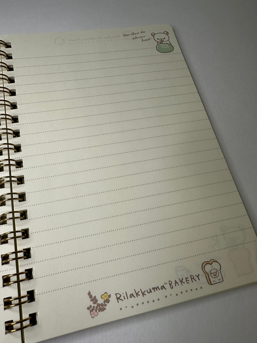 San-x 2017 Rilakkuma Large Spiral Notebook – kawaiipaperdream