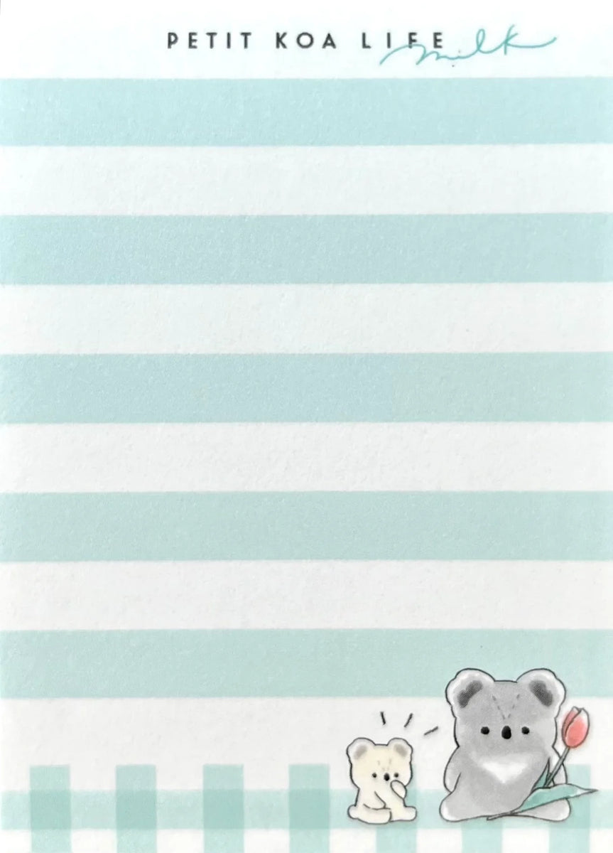 Kamio Petit Koa Life Mini Memo Pad – kawaiipaperdream