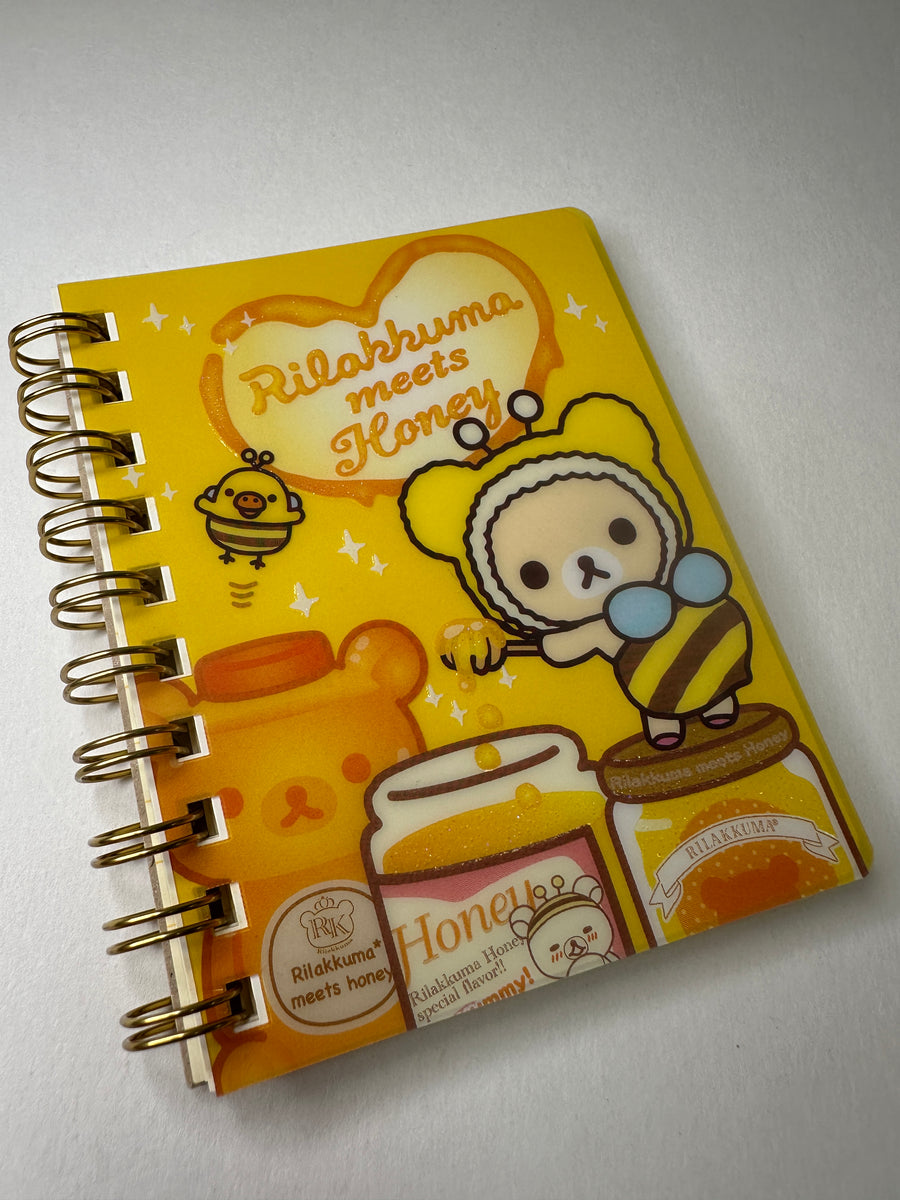 San-x 2011 Vintage Rilakkuma Rare Small Spiral Notebook – kawaiipaperdream