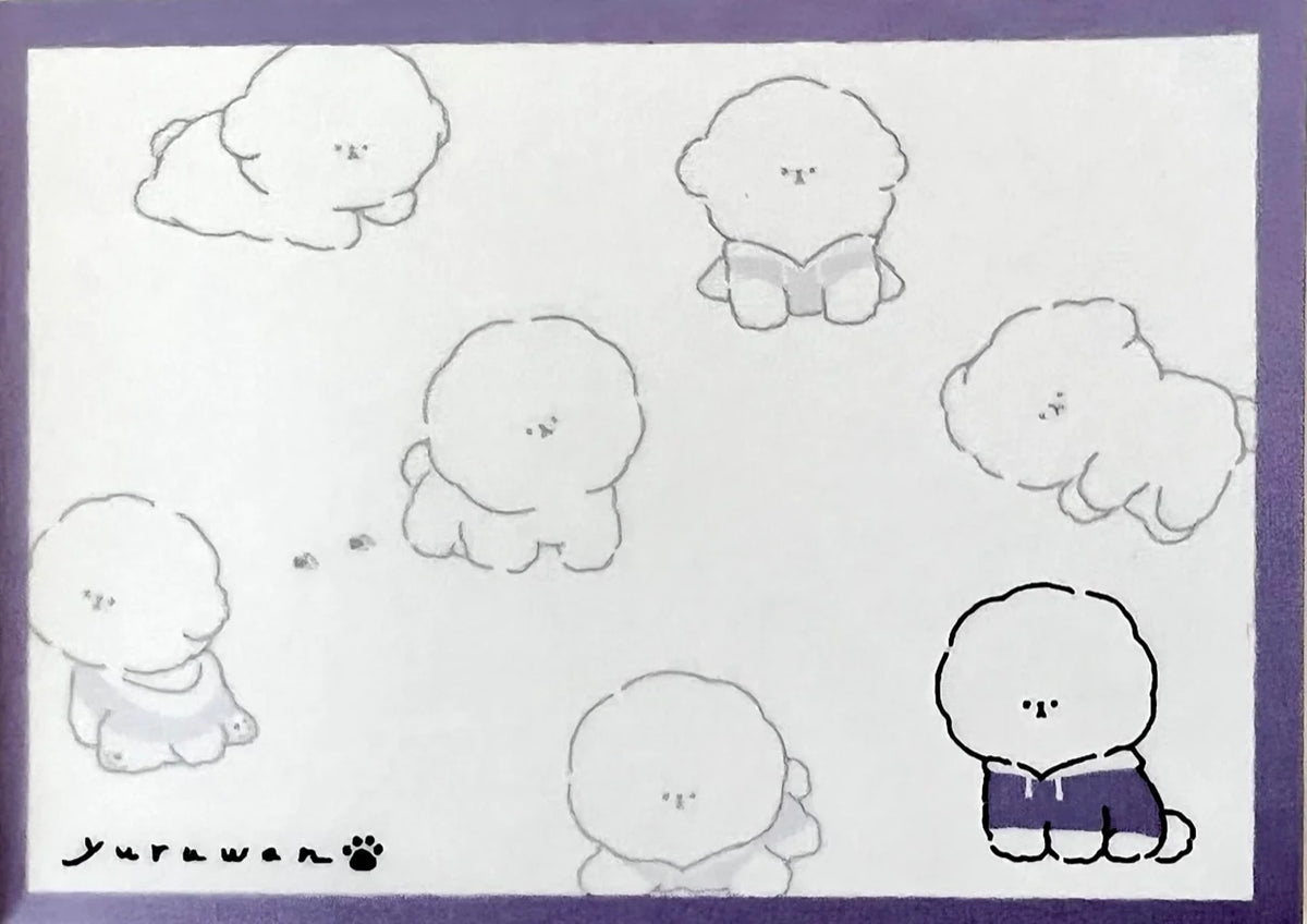 Kamio Yuruwan Mini Memo Pad – kawaiipaperdream