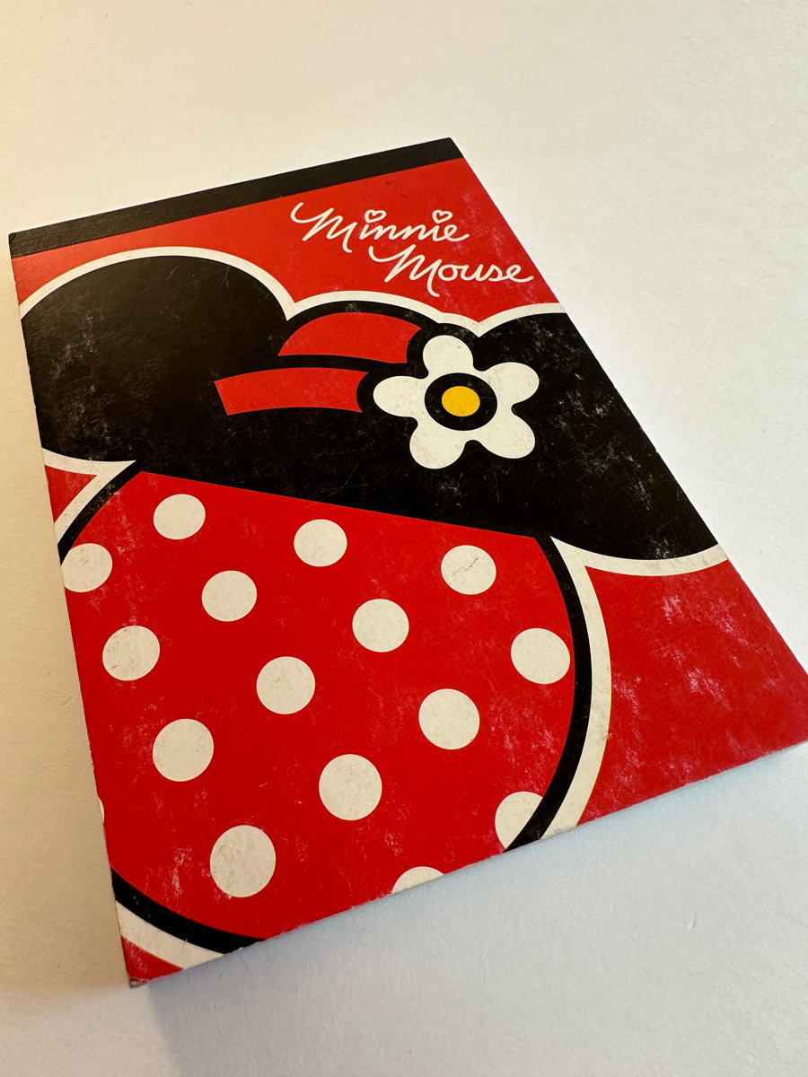 Disney Sun Star Vintage Minnie Mouse Rare Medium Memo Pad ...