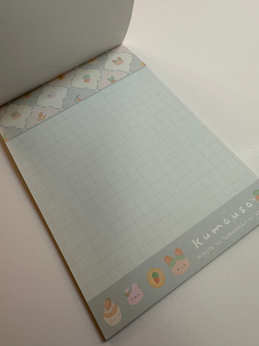 San-x Kumausa Large Memo Pad – kawaiipaperdream