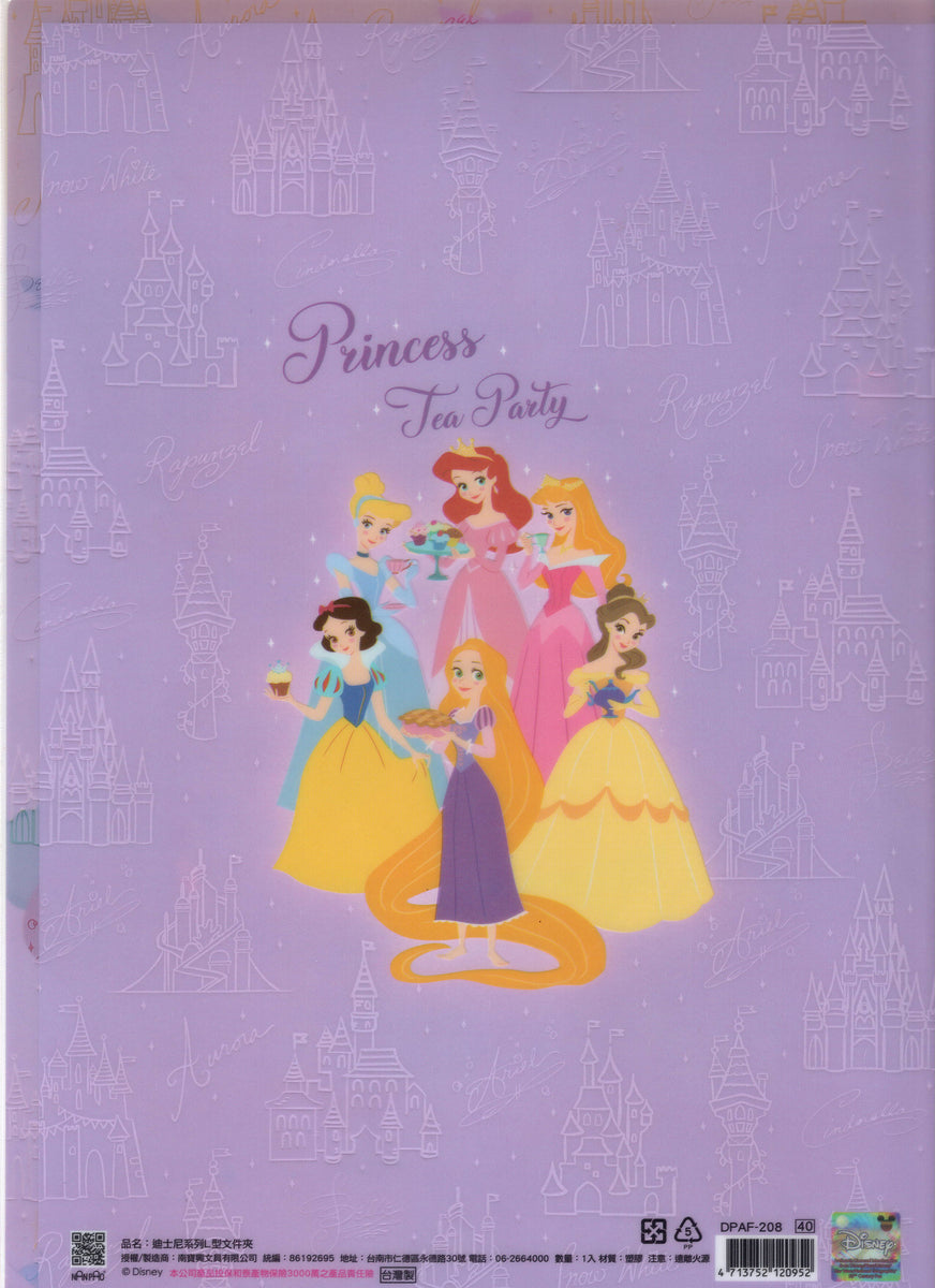 Disney Princesses Deadstock A4 File Folder – kawaiipaperdream