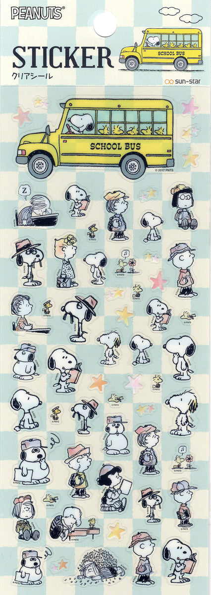 Peanuts 2017 Snoopy Deadstock Sticker Sheet – kawaiipaperdream