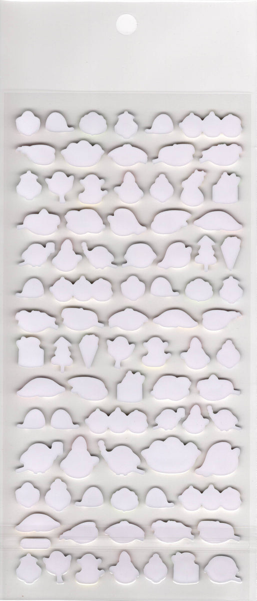 Sushi Birds Puffy Sticker Sheet – kawaiipaperdream
