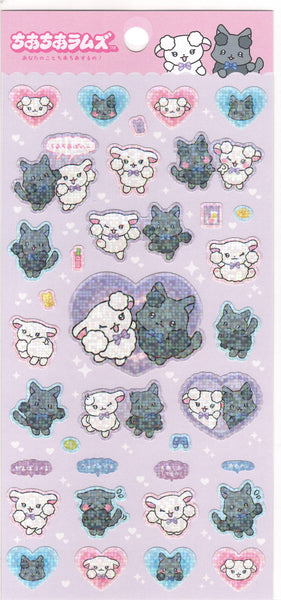 San-x 2025 Cheercheerlambs Sticker Sheet – kawaiipaperdream