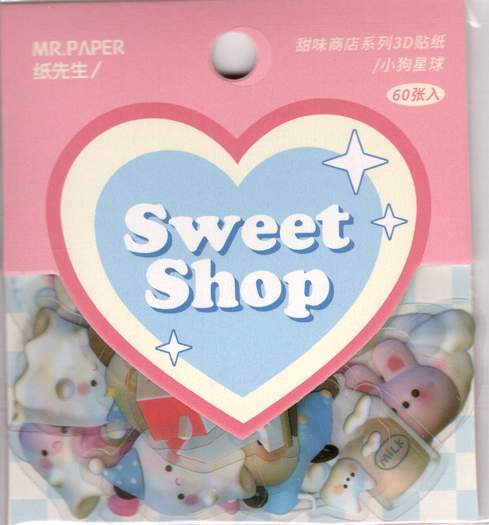 Mr. Paper Sweet Shop Sticker Sack – kawaiipaperdream